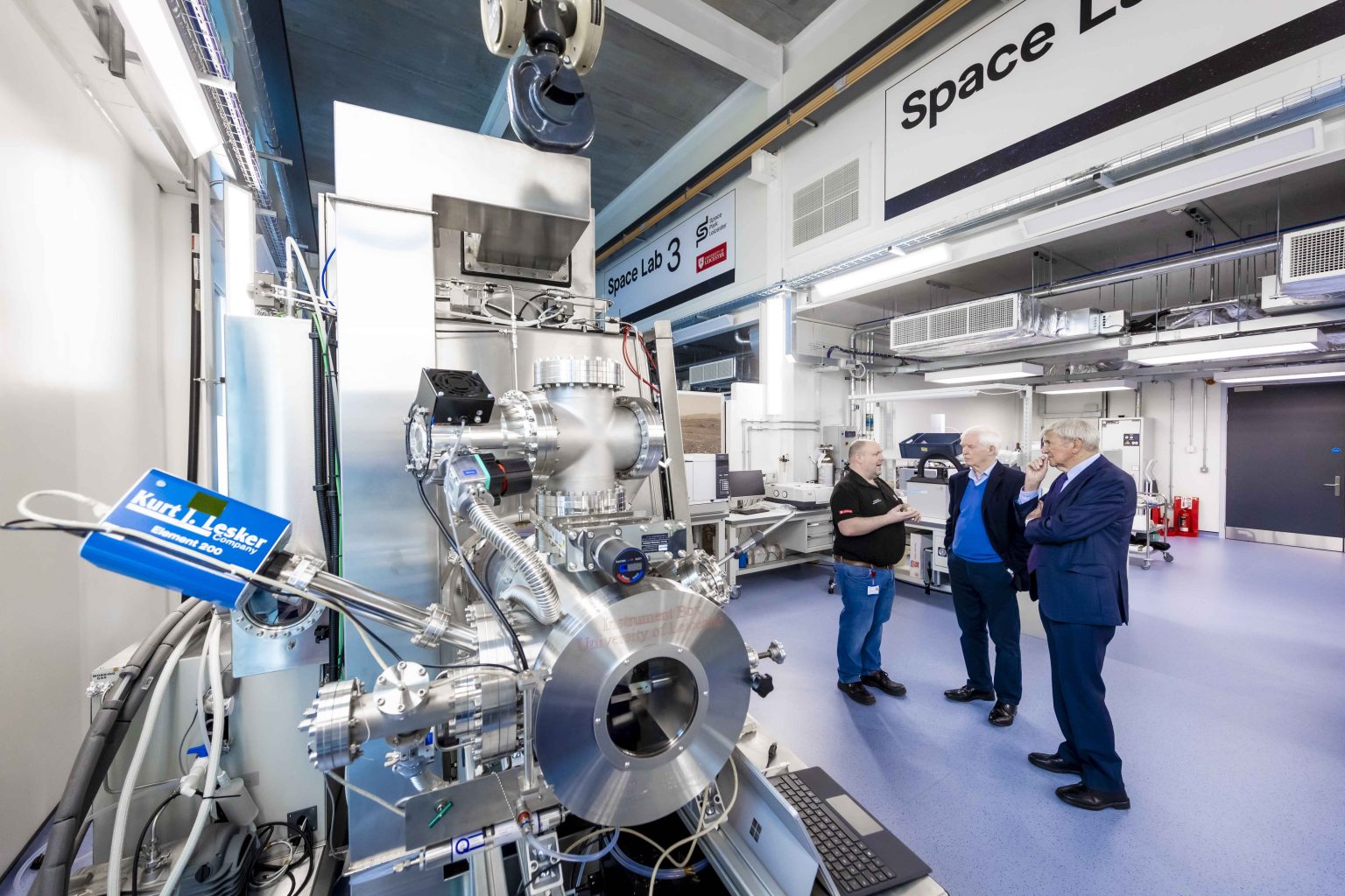 Leicester space pioneers return to unveil new Space Research Centre ...
