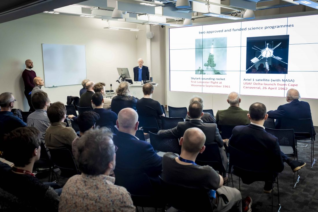 Leicester space pioneers return to unveil new Space Research Centre ...