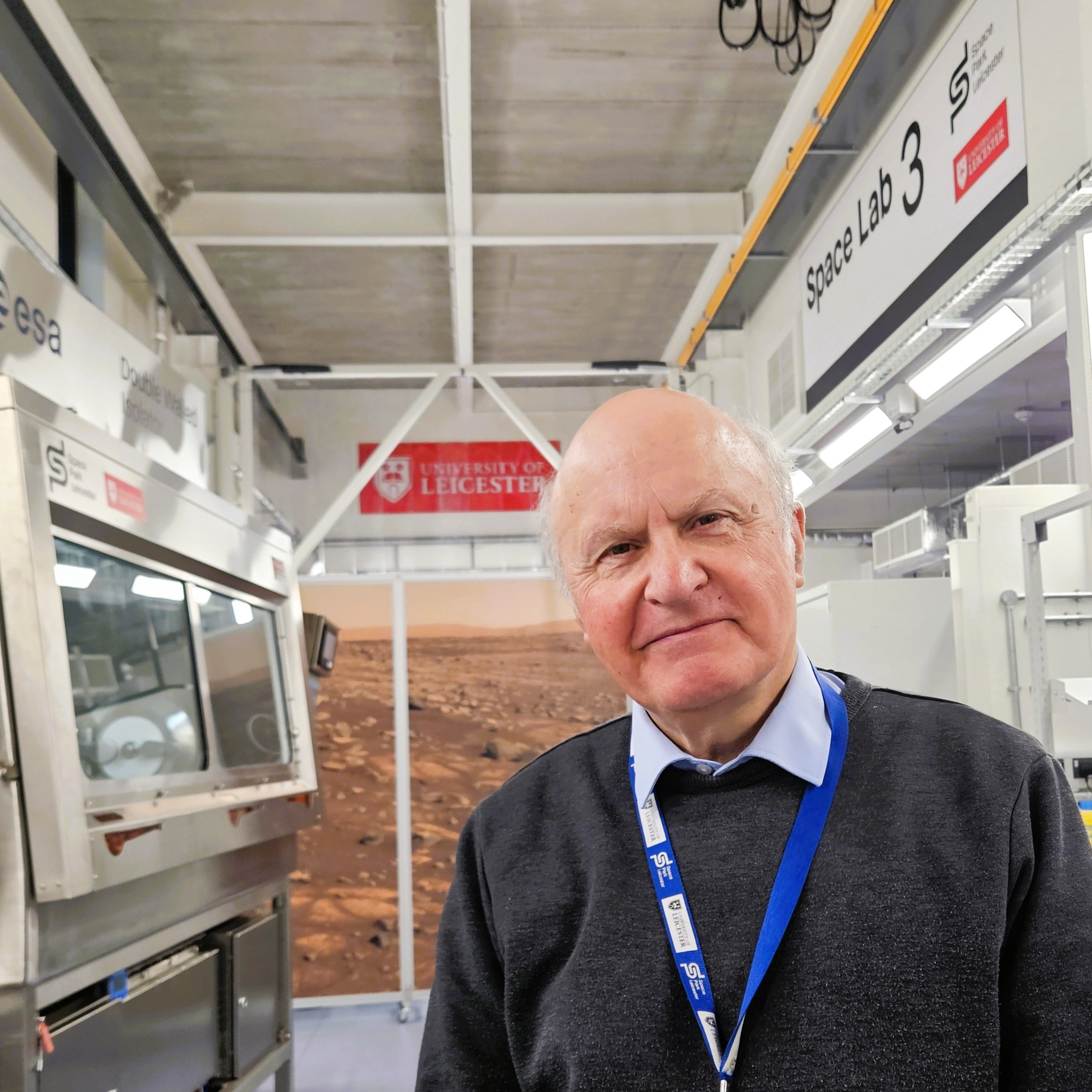 Esteemed professor hands over reins of celebrated Space Research Centre