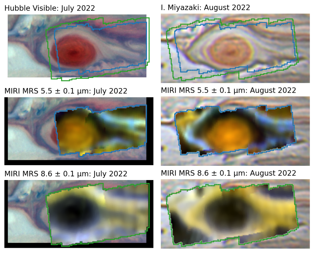 JWST peers into the heart of Jupiter’s Great Red Spot
