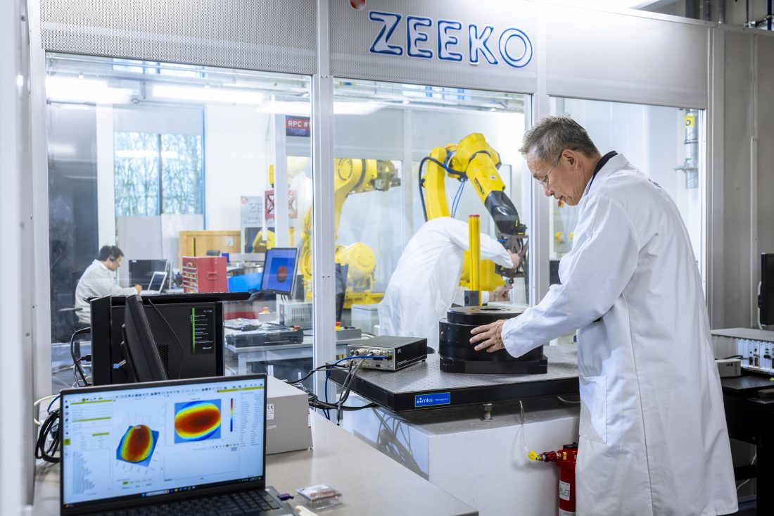 Zeeko take up cutting-edge research lab at Space Park Leicester