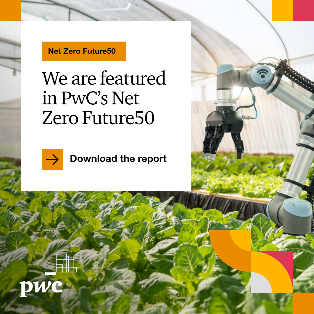 EarthSense named in PwC NetZero Future 50