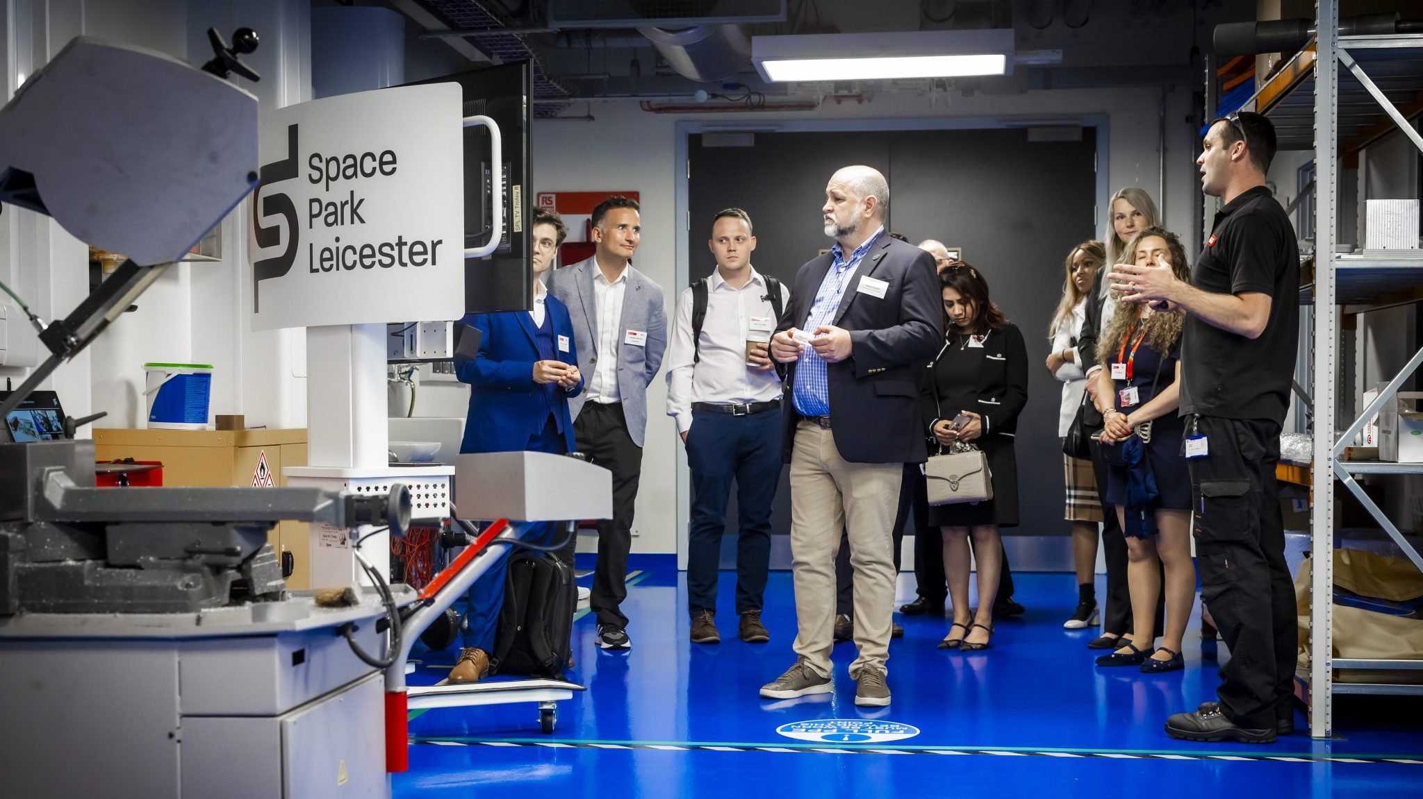 US Space leaders visit Space Park Leicester